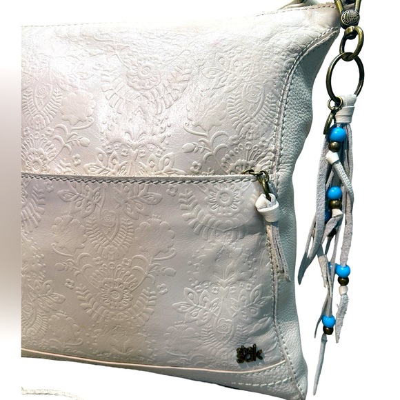 The Sak | Bags | Vintage Sak Tooled Leather Crossbody | Poshmark